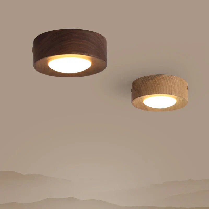 ArborLux Walnut LED Ceiling Lamp for Home | Energy Efficient LED Light ...